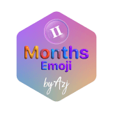 Months Emoji II by AZJ on TikTok
