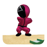 squid game guard on TikTok