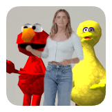 Baila con Elmo o Abelardo on TikTok