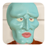 Handsome Squidward Head on TikTok