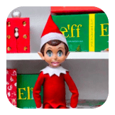 Talking Elf on the shelf on TikTok
