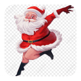 Santa Dancing on TikTok