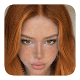 Ginger hair and freckles on TikTok